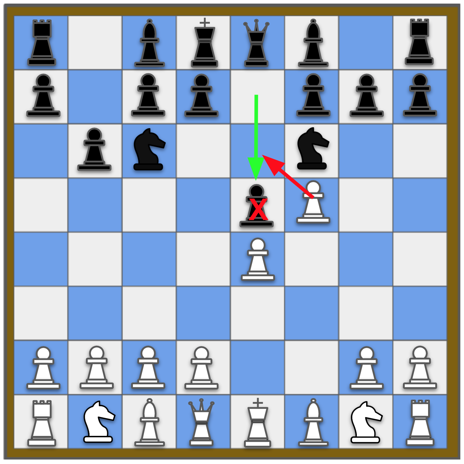 De pion | Schaken regels | kubuspuzzel.nl